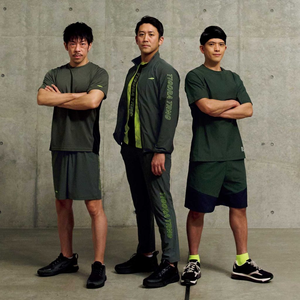 「BFP10%塾」特別企画・ガシガシ着られる高機能〈TIGORA〉で「なかま」HIIT！